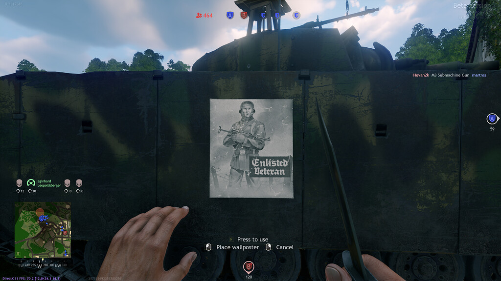 Not even being able to apply posters on vehicle? - Mess Room - Enlisted