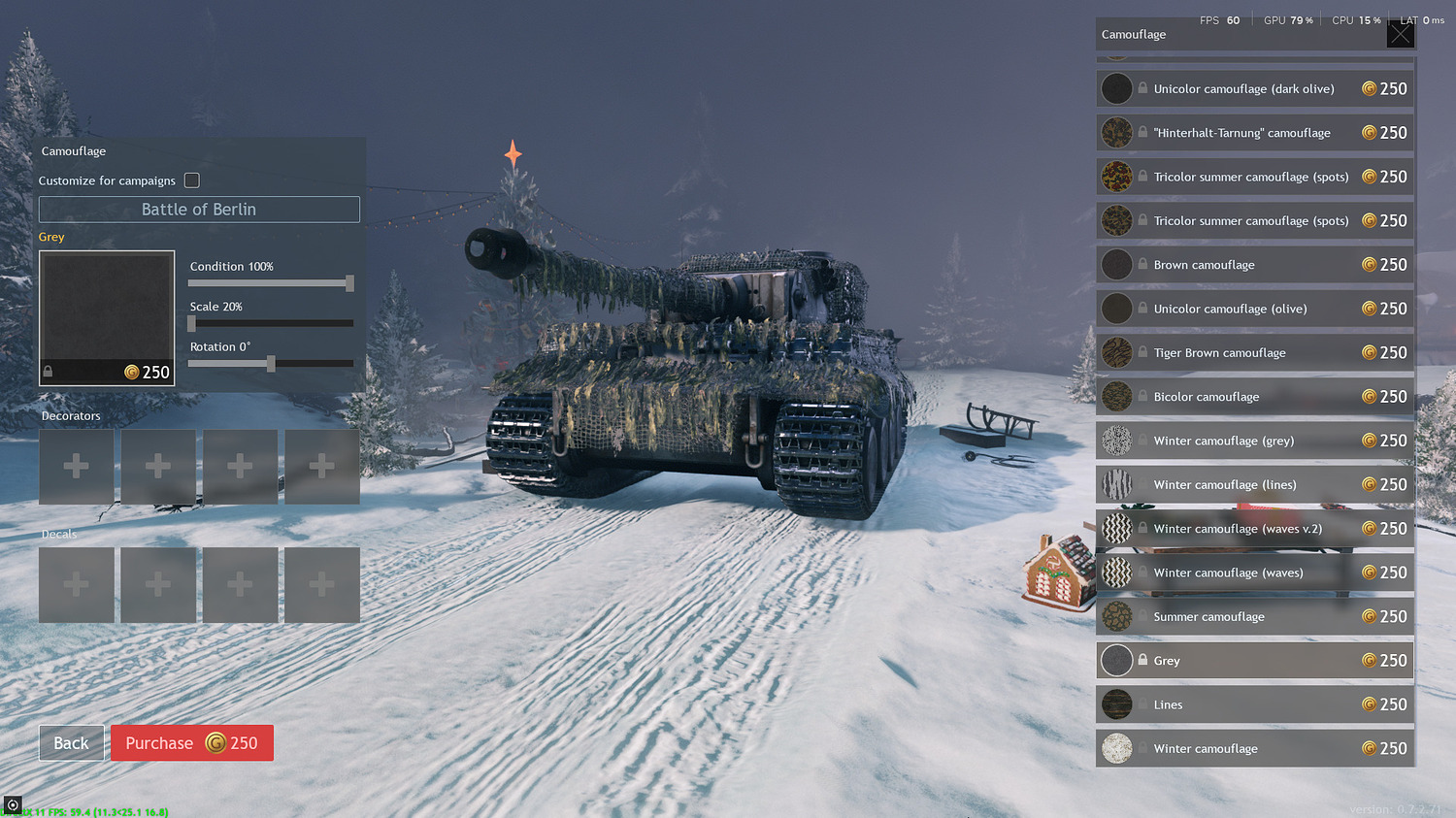Few " improvements " over the tiger & IS-1" West " Customization ...