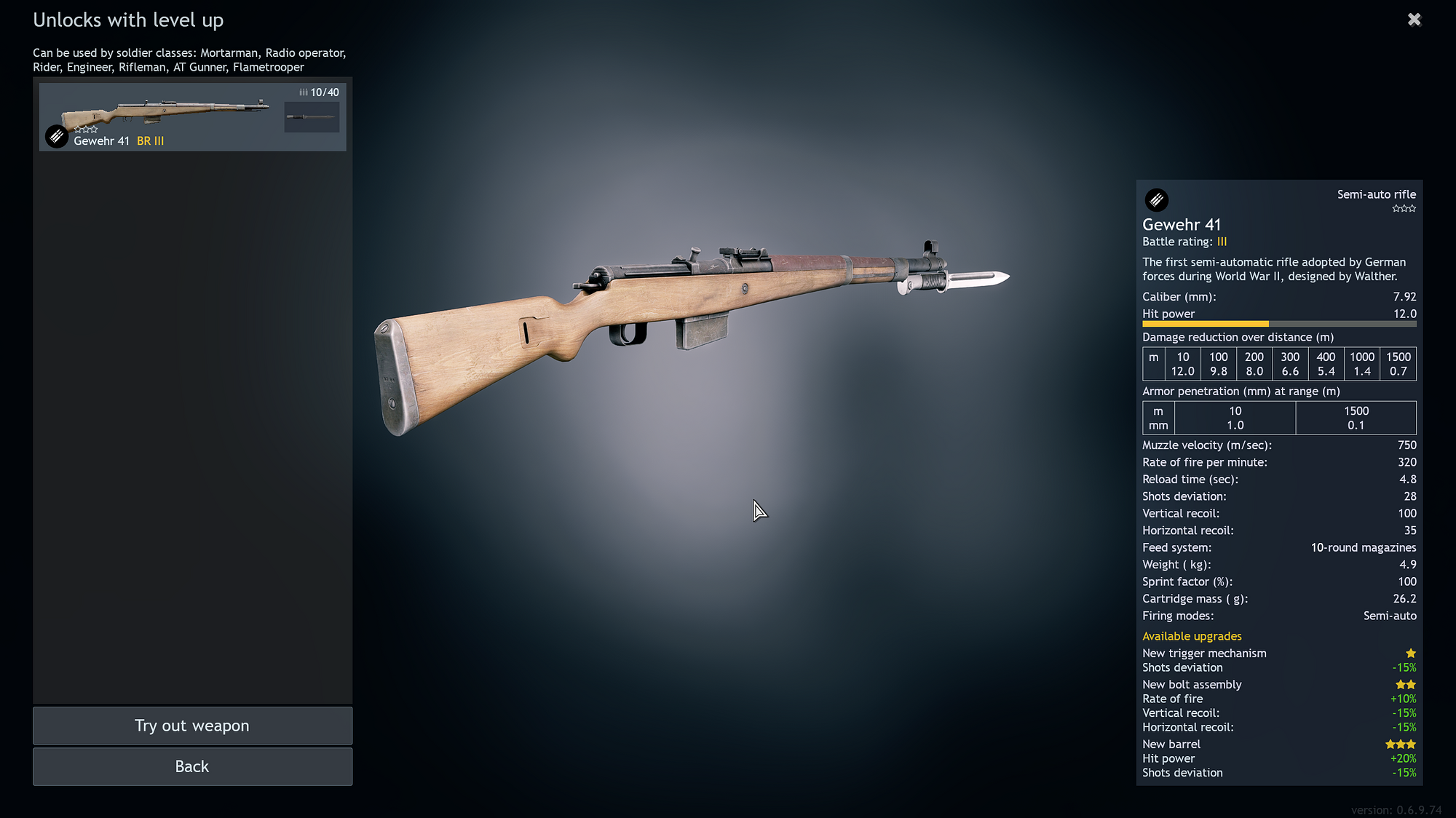 A Definitive (Opinionated) Guide to German Tech-Tree Rifles (As of July ...