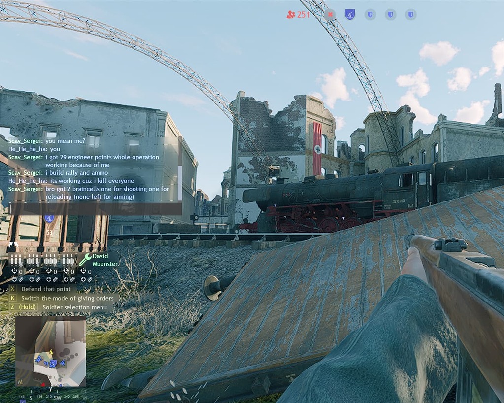 What to do with teammates who do not build rally points? - Game Mods ...