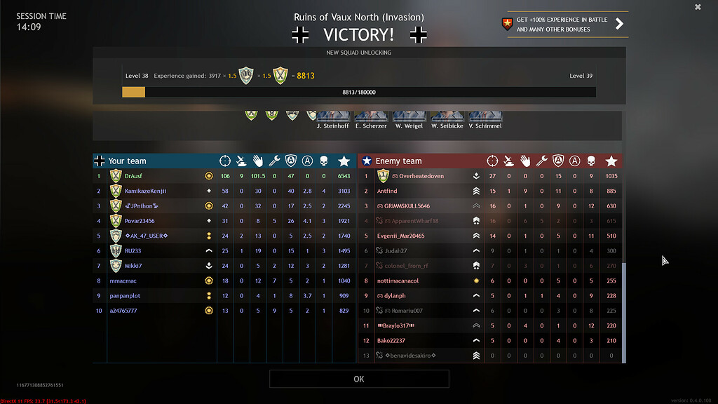 We definitely need matchmaking system - Mess Room - Enlisted