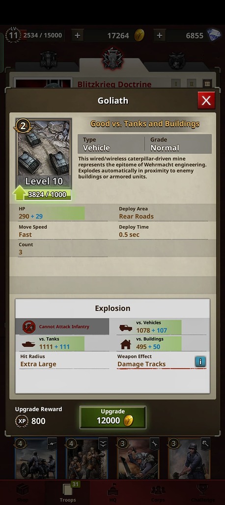 Goliath - Germany and Italy - Enlisted — official forum