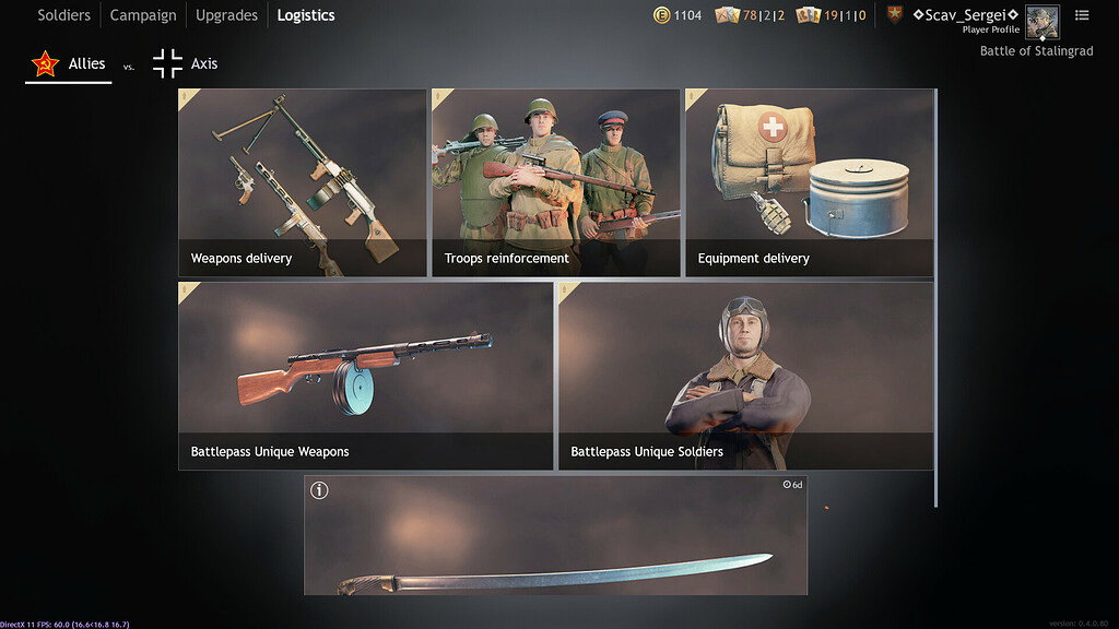 Not a single gold order vehicle for any soviet campaigns added? (tears ...