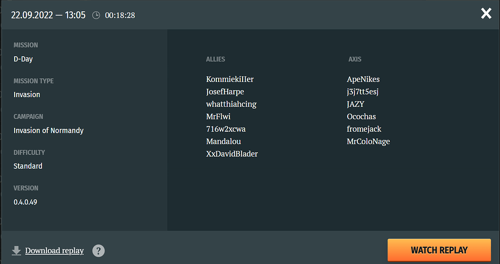 Replays show one interesting thing - Mess Room - Enlisted