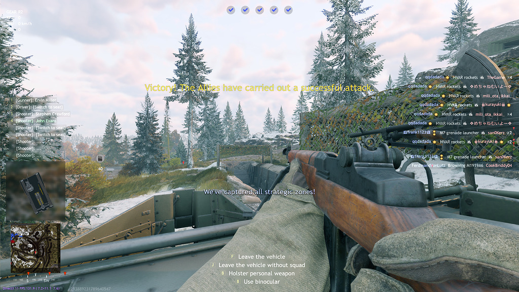 Let us move our APC with another squad - Suggestions - Enlisted