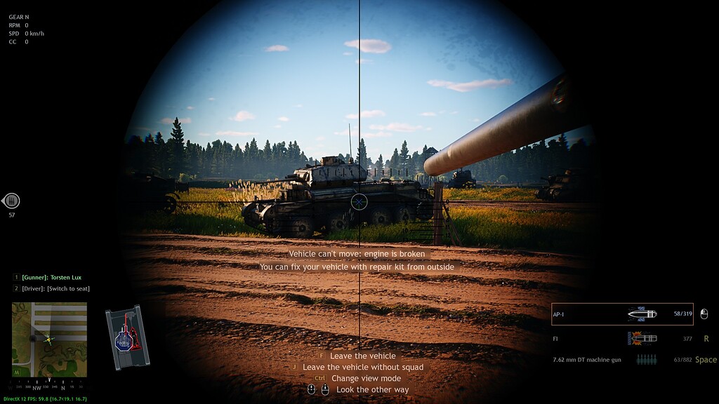 Where is the sweet spot? AT gunner feature - Suggestions - Enlisted