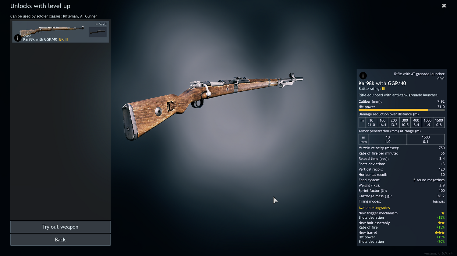 A Definitive (Opinionated) Guide to German Tech-Tree Rifles (As of July ...
