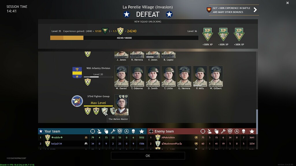 Greatest melee master - Mess Room - Enlisted