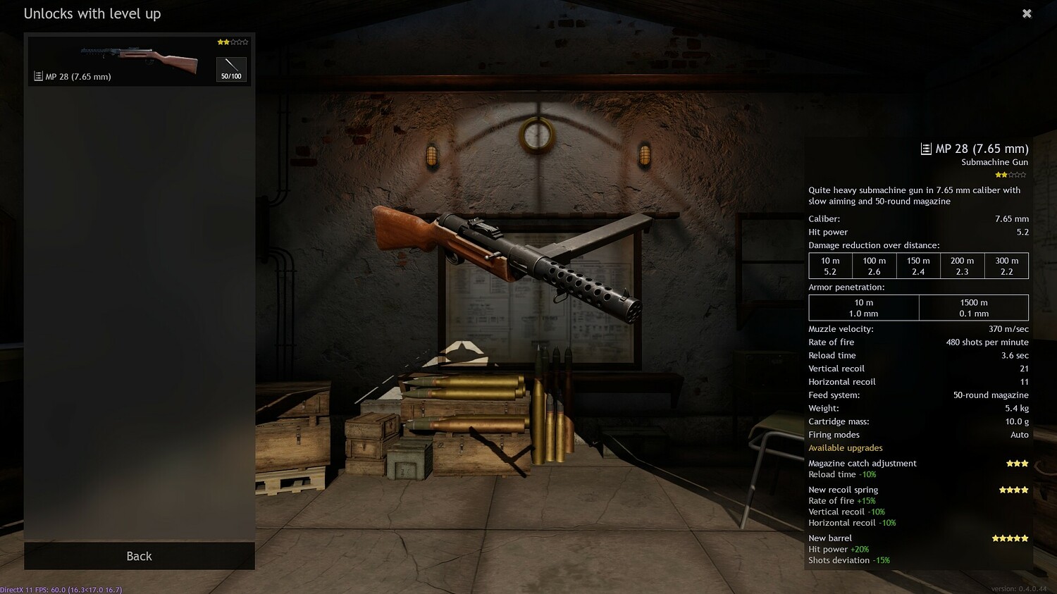 Replace unhistorical "MP28 (7.65mm)" to historical "SIG-Bergmann M1920 ...