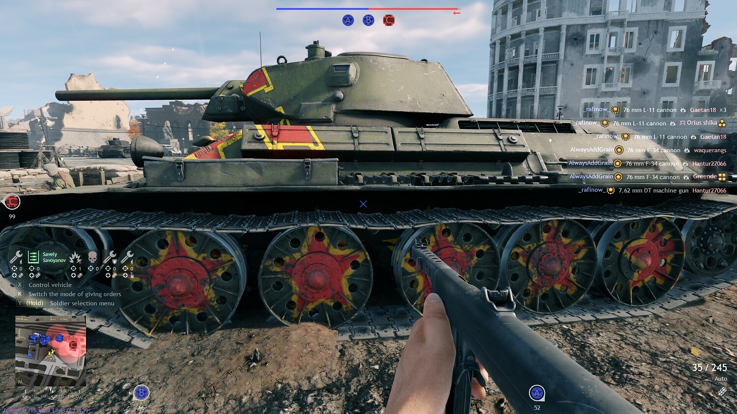 Ultra-historical T34 camo spotted in Stalingrad - Mess Room - Enlisted