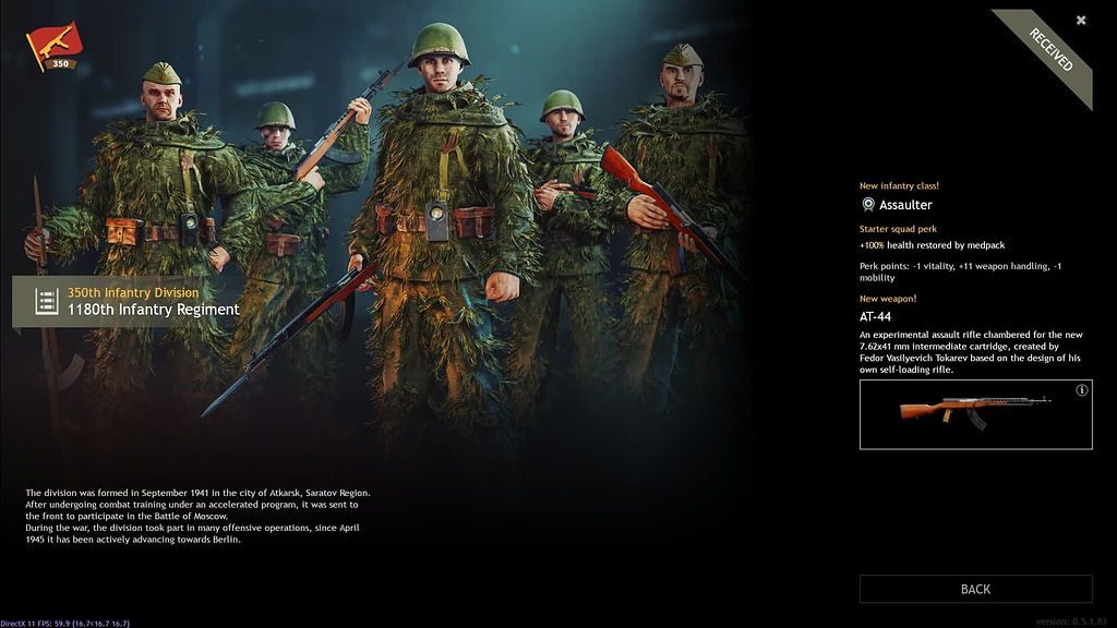 AT-44 event squad - USSR - Enlisted