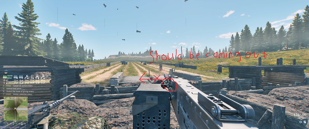 [2 THINGS] M1919A6 Browning, Handheld fired AN/M2 Stinger Browning, and ...