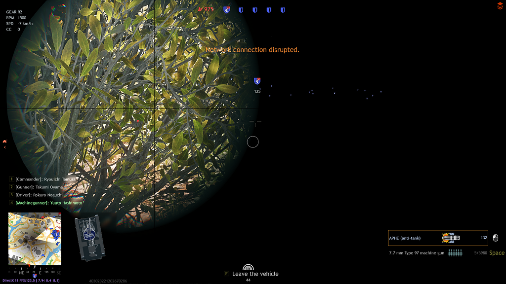 +Bonus EXP but Network connection disrupted - Mess Room - Enlisted