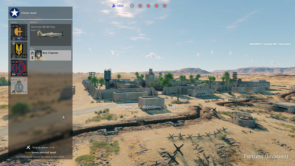 Almost kicked during first spawn - Bug Reports - Enlisted