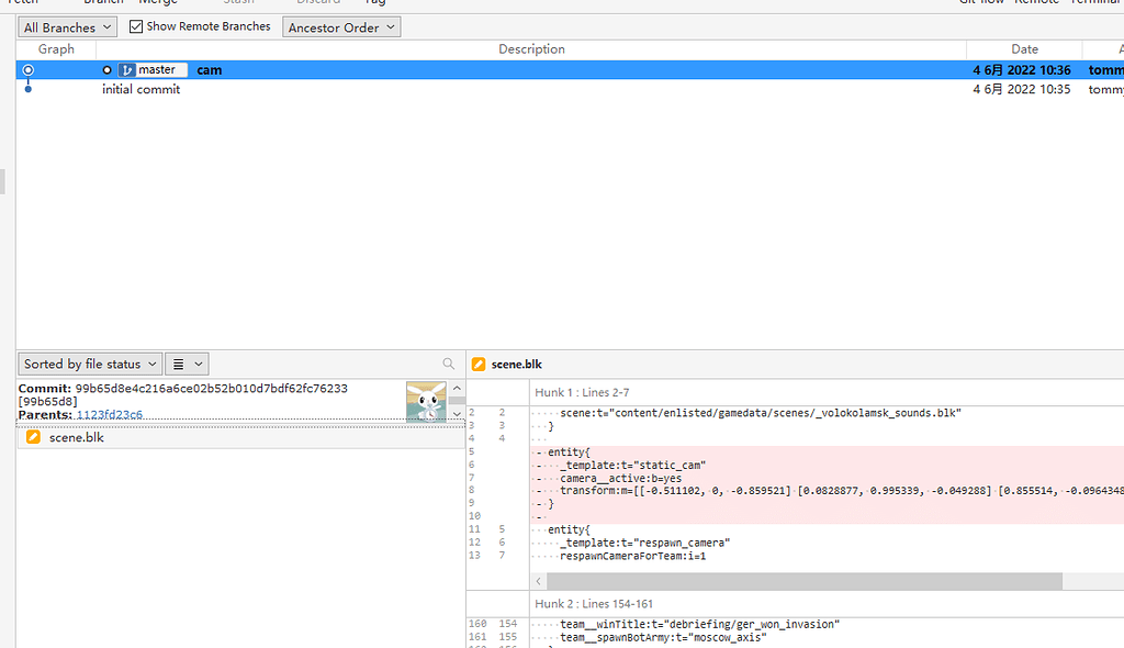 [Moding Tips Share] you can use .git to do version control for your blk file - Game Mods - Enlisted