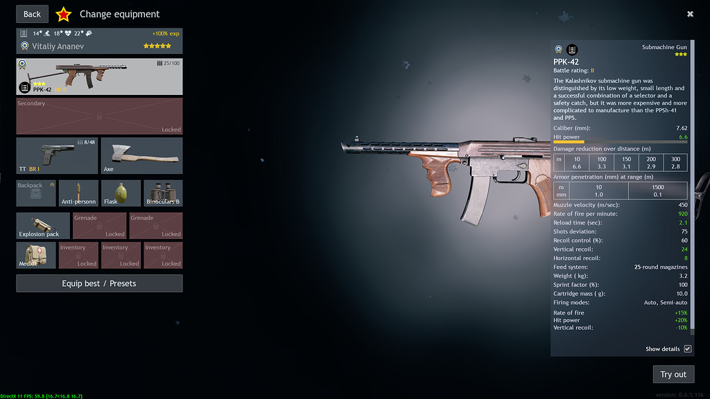 Suggestion about weapon/uniform of Soviet PPK-42 and Paratrooper Event ...