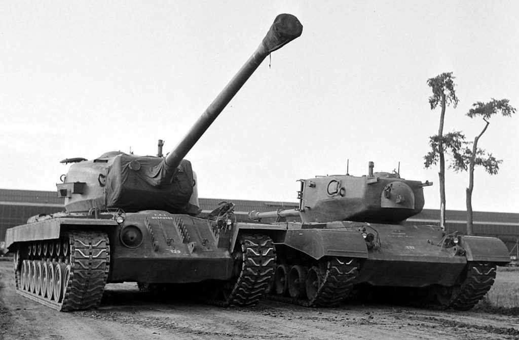 T32; T29 Heavy tanks as a symmetrical response Ho-Ri and KT (H) heavy ...