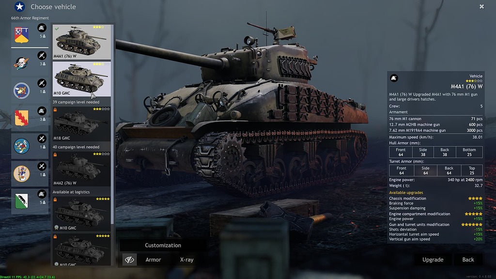 What is the difference between M4A1 (76) W vs M4A2 (76) W - Mess Room ...