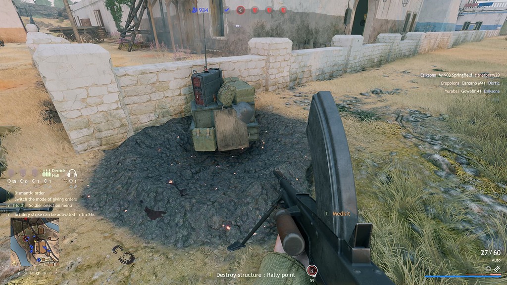 Rally point survives 2 TNT charges - Mess Room - Enlisted