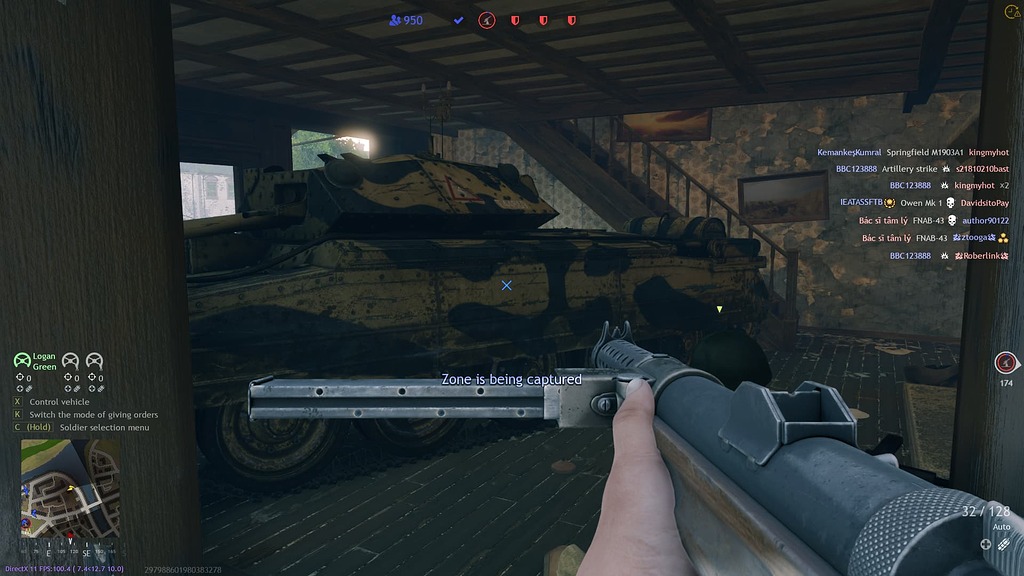 Tank stuck in building when spawn - Suggestions - Enlisted