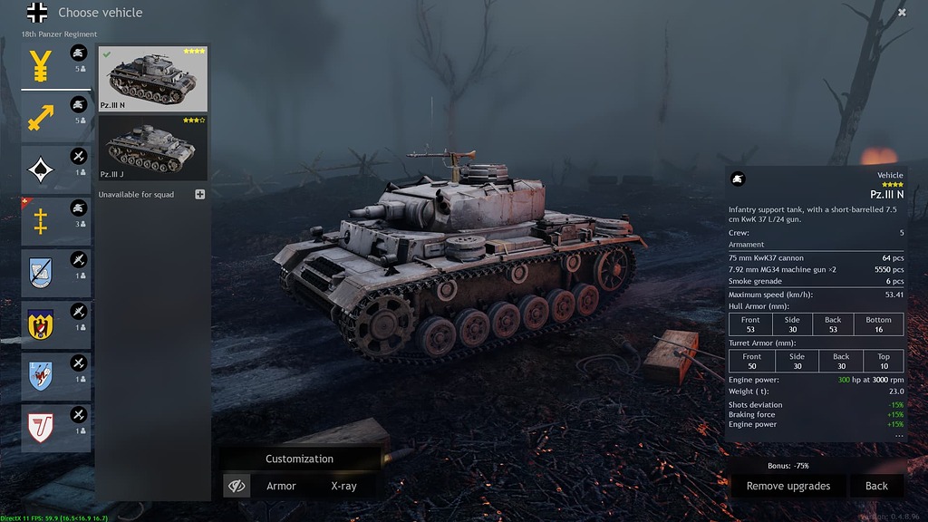 Replace APCBC ammo in Panzer III N from Stalingrad to HE - Suggestions ...
