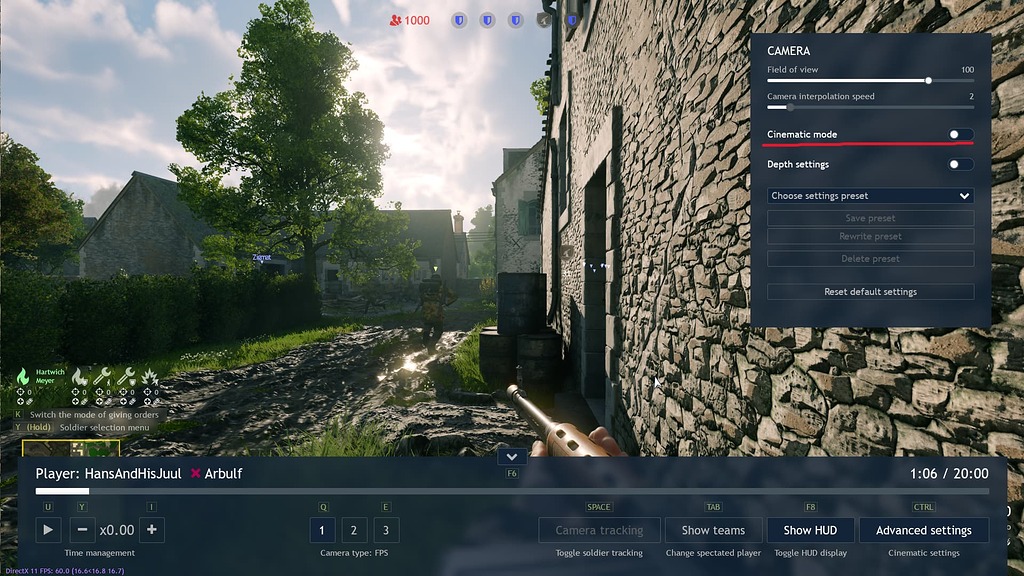 Tutorial for taking screenshots with Replay - Mess Room - Enlisted ...