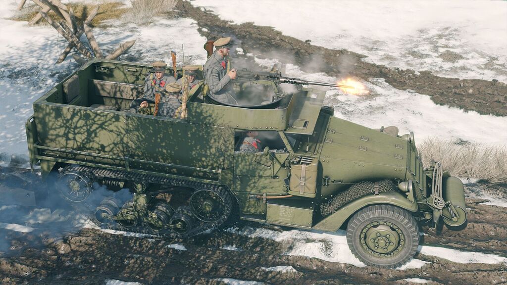 Can you give the U.S. Army a M3A1 half-track? - Suggestions - Enlisted