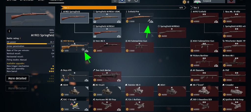 Add a soldier class symbol in research tree - Suggestions - Enlisted