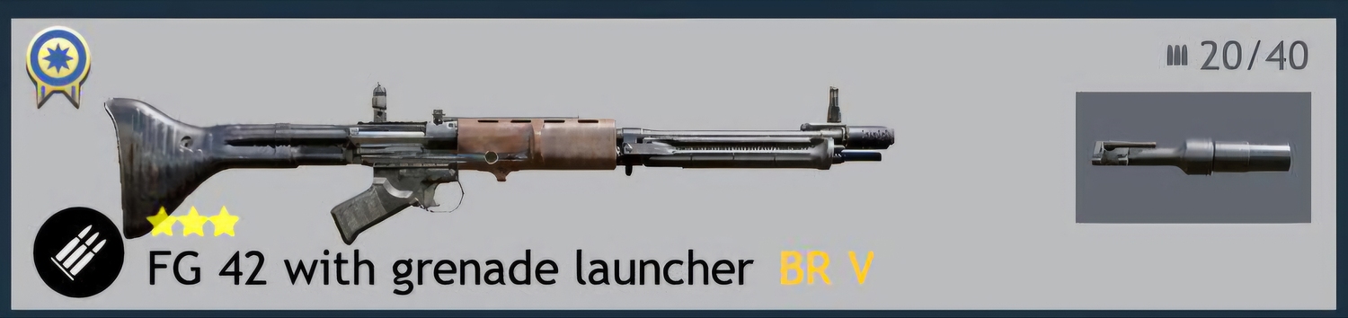 FG-42 GL Ammo Capacity - Suggestions - Enlisted