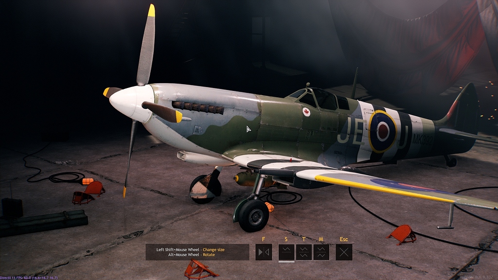 Event Spitfire bug - Mess Room - Enlisted