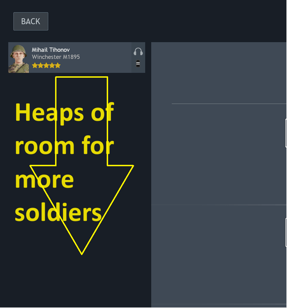 UI: put entire squad in perks screen - Suggestions - Enlisted