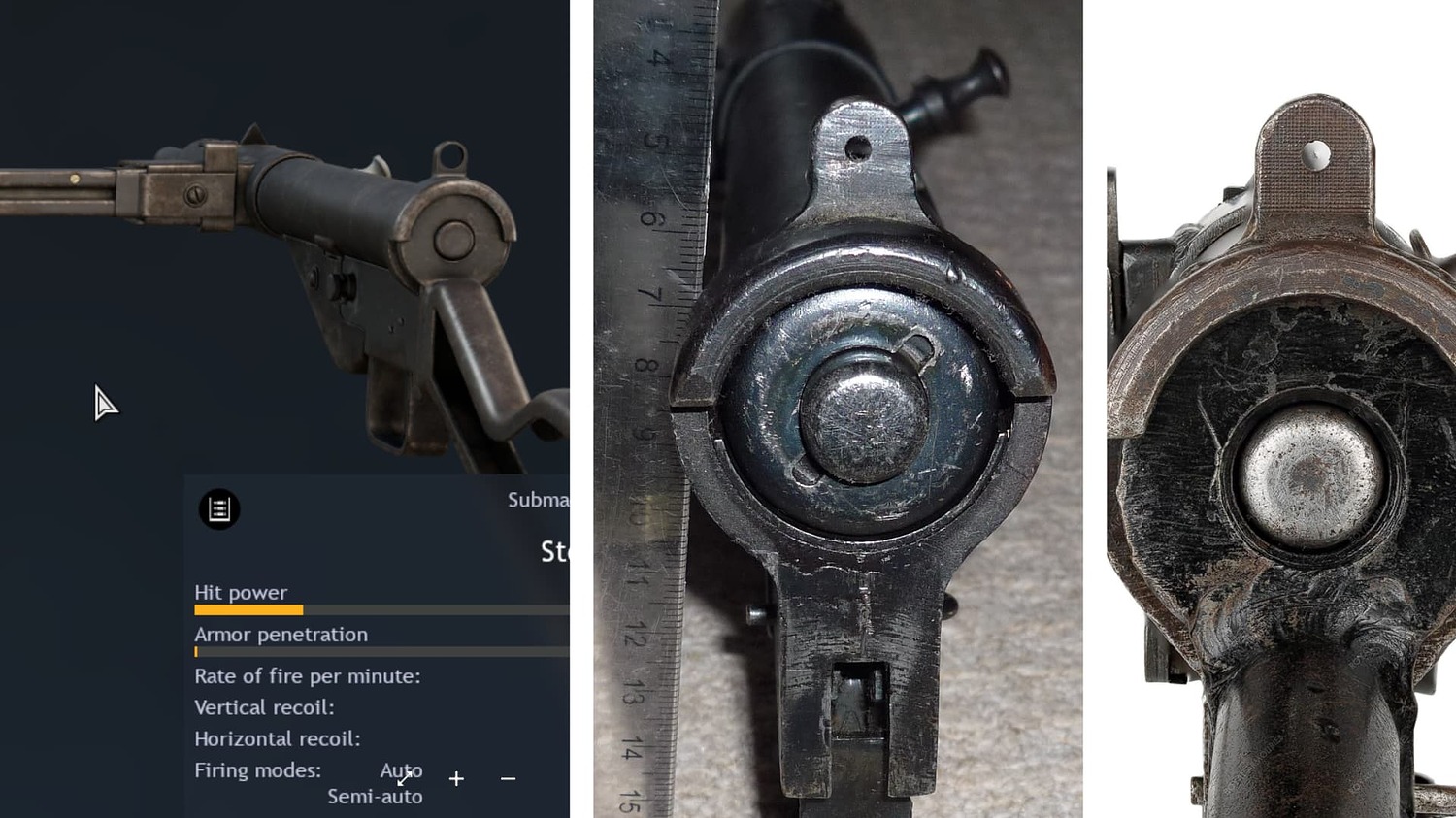 Sten gun-family (Sights) - USA and Great Britain - Enlisted