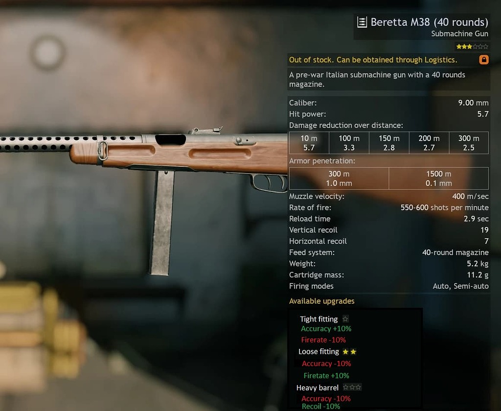 Weapon upgrade system needs changes - Suggestions - Enlisted