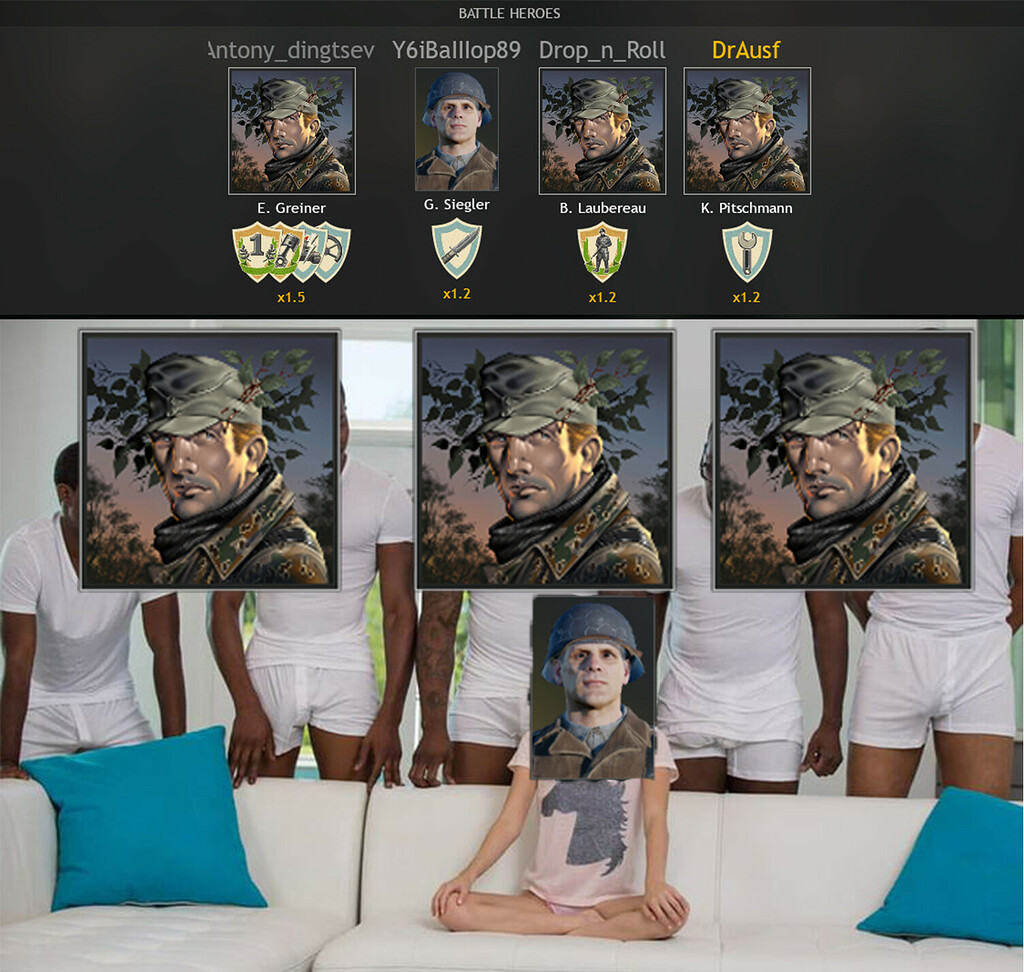 Event pfp rewards be like: - Mess Room - Enlisted