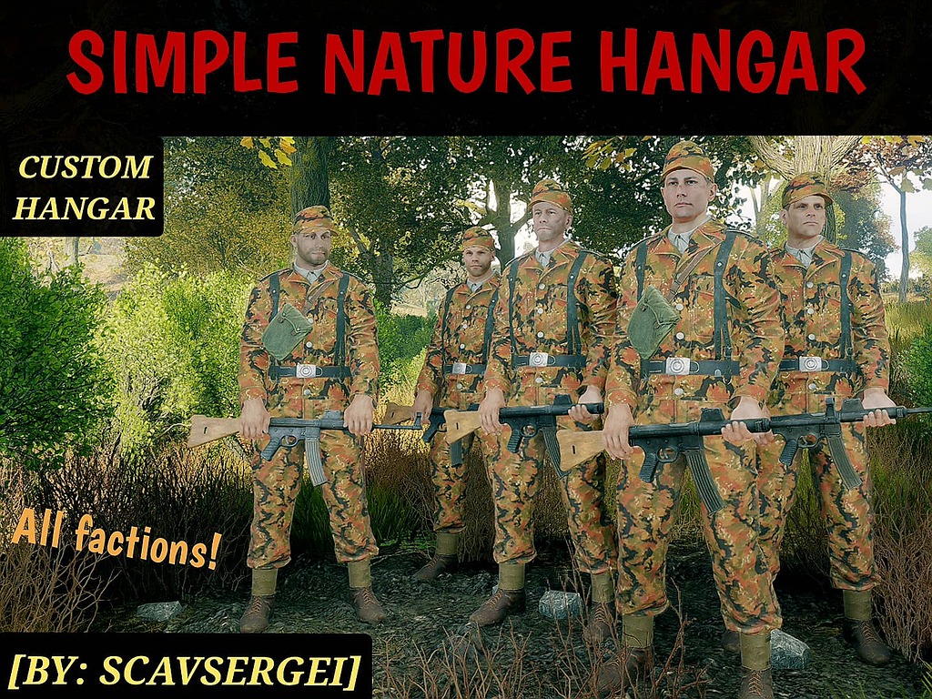 "Simple Nature Hangar" release! [Custom Hangar] - Game Mods - Enlisted