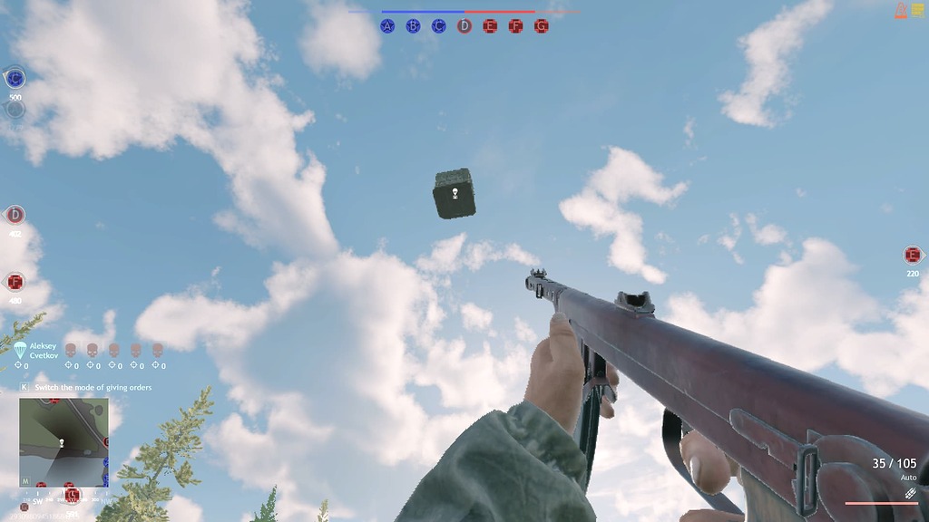 Floating paratrooper box - Mess Room - Enlisted