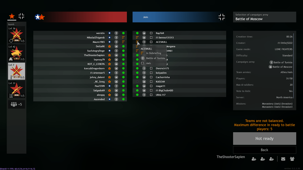 Limit "Debriefing" status after match for AFK players, Custom Battles ...