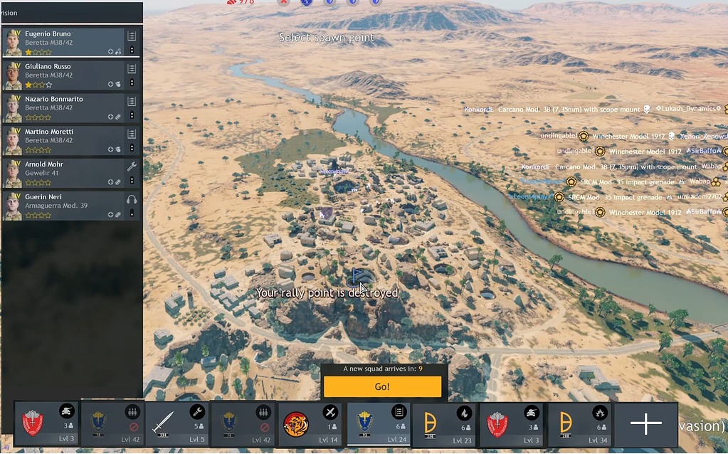 Move squad selection menu to the bottom of the screen - Suggestions ...