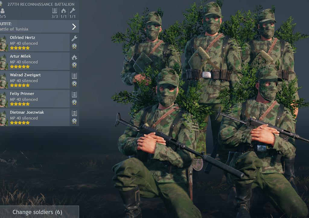 Make outfit of some old event squads changeable - USA and Great Britain ...