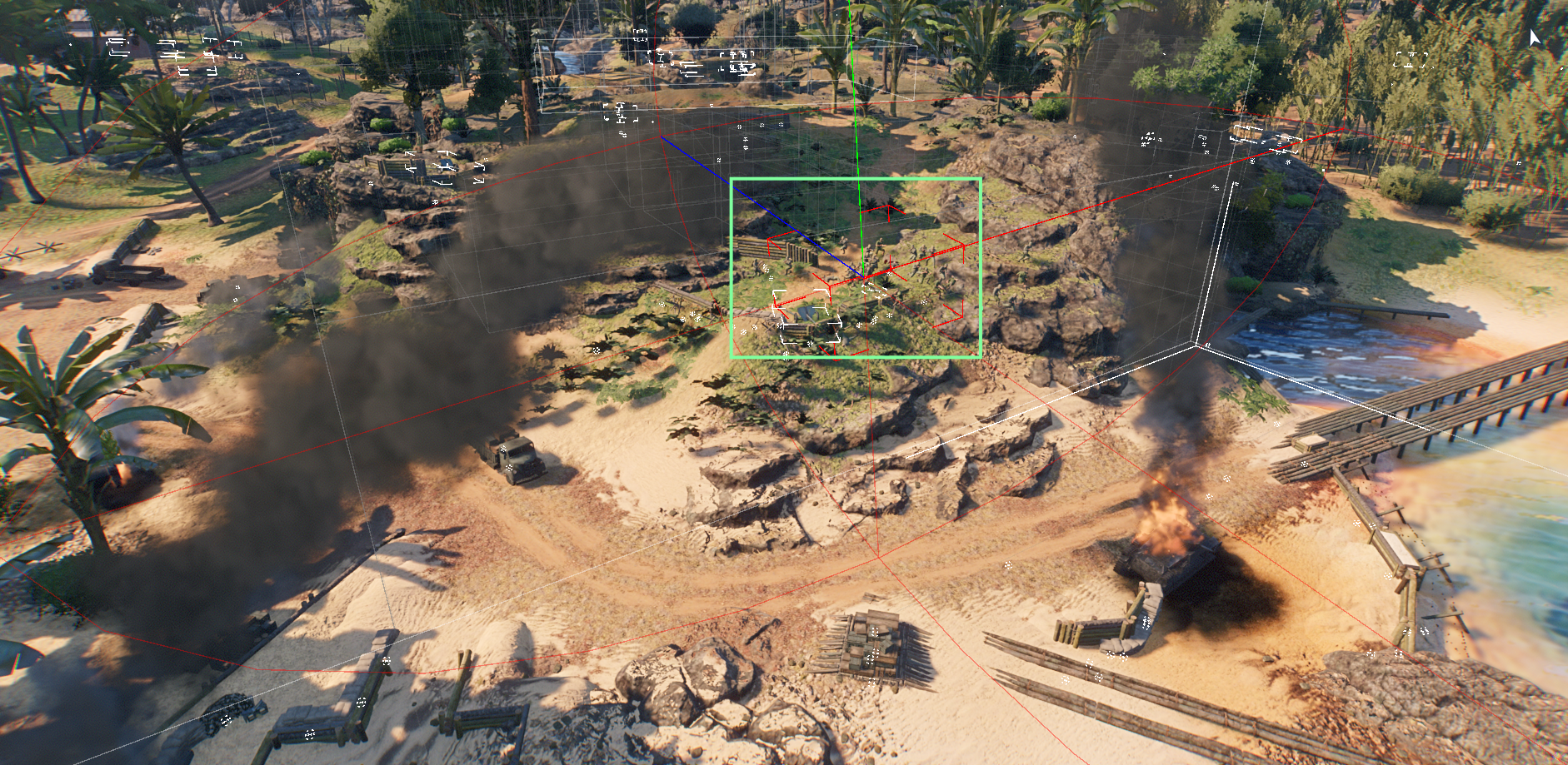 Mod Editor: How to expand capture point so defending AI spread out ...