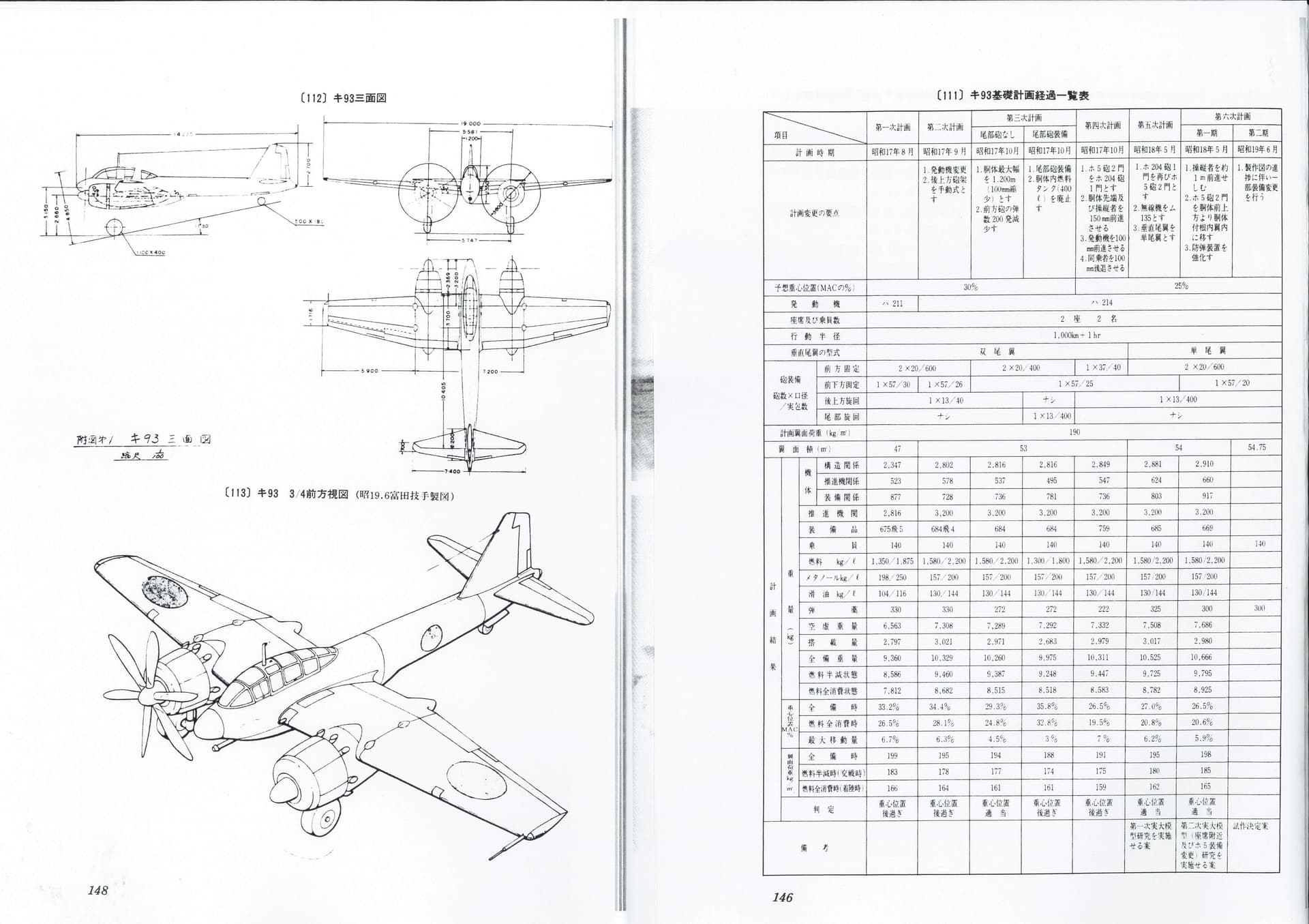 Rikugun Ki-93 Flying Anti-Tank Gun BR IV/V Japanese Ground-Attacker 🌸 ...