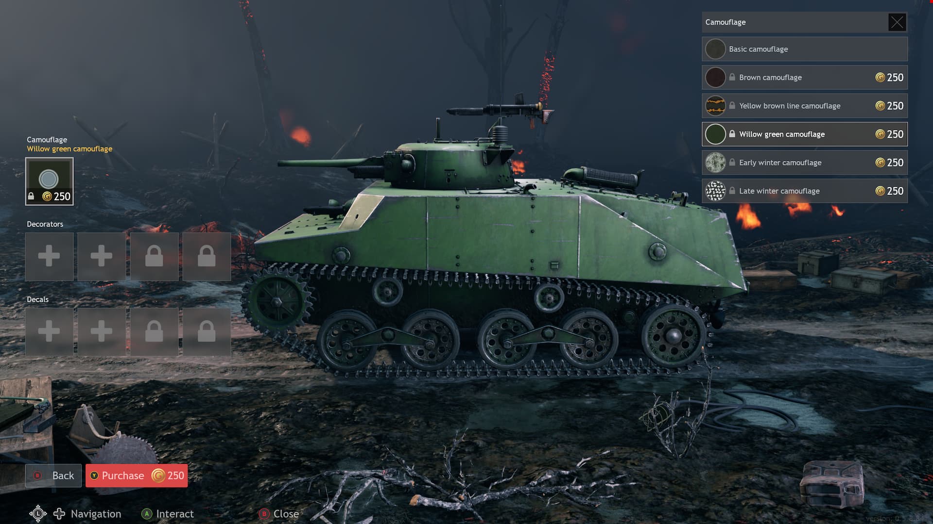 Gold order vehicles camouflage - Suggestions - Enlisted