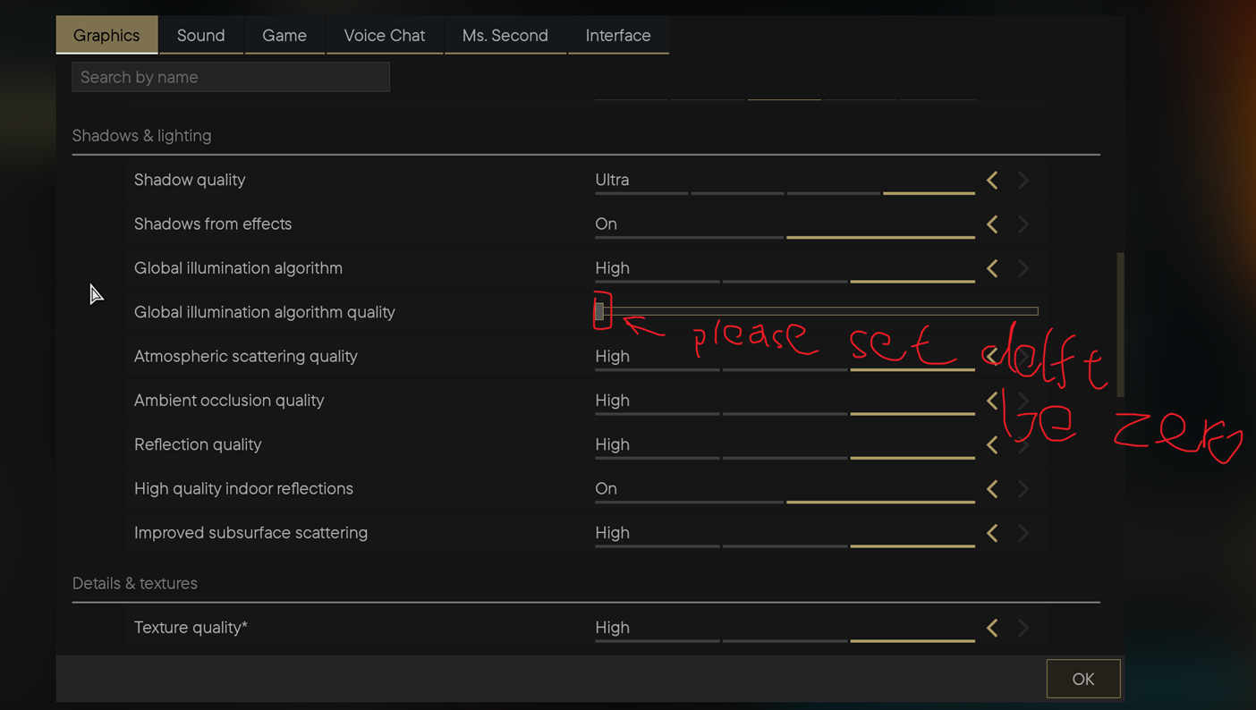 [Frame Delay]The lighting algorithm bar actually makes the latency a ...