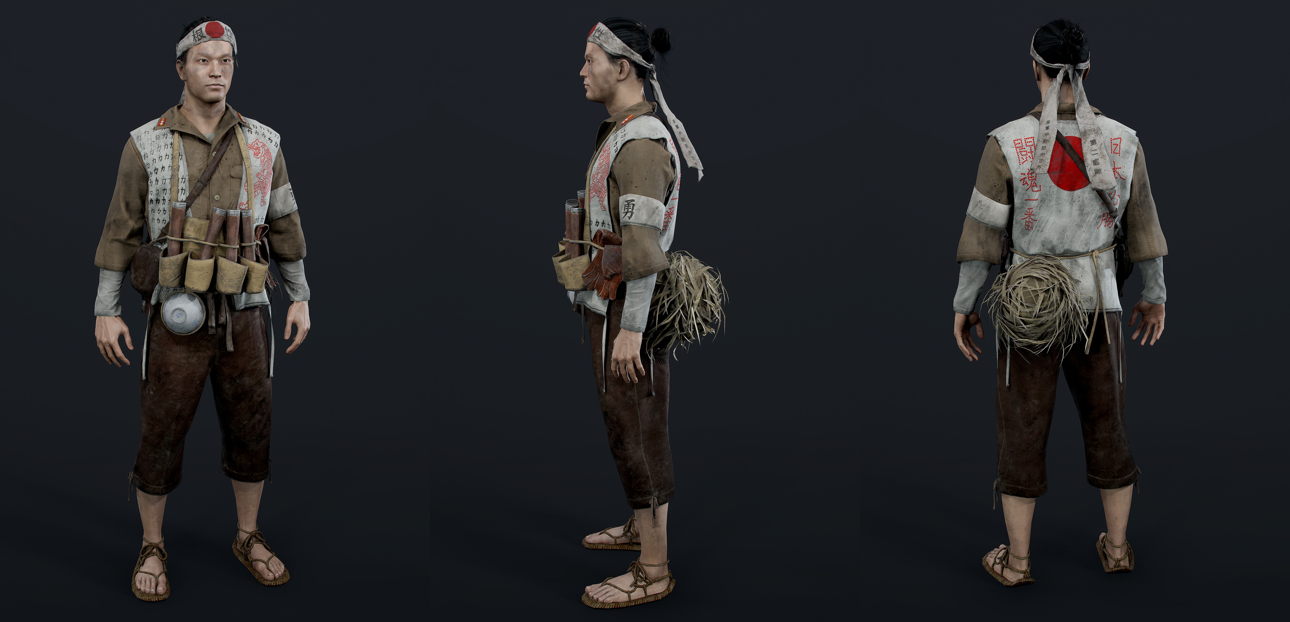 Hachimaki headbands for JP soldier customization - Other - Enlisted ...