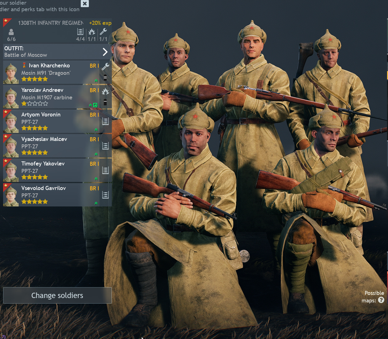 PPT-27 Squad - USSR - Enlisted