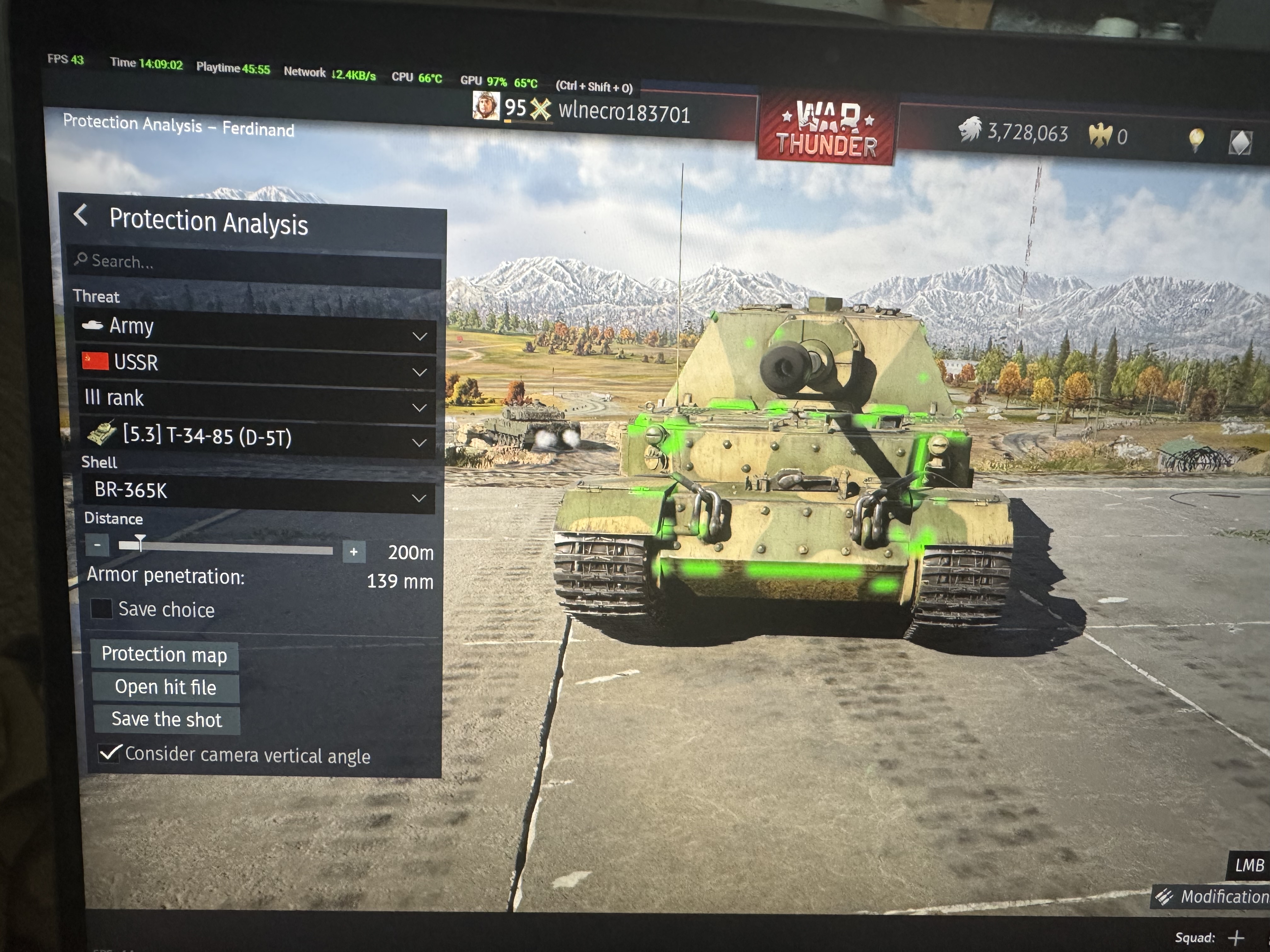 ferdinand weak spots