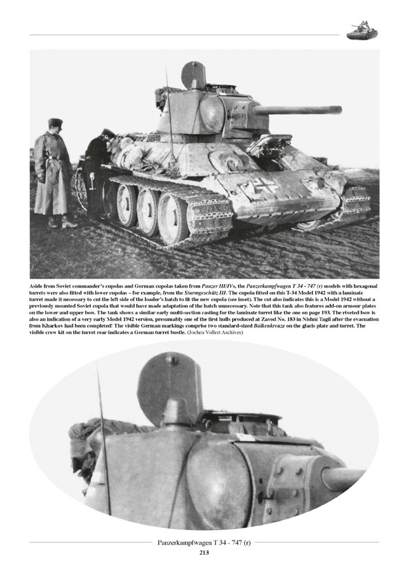 The T-34 747 (r) ー A captured and modified T-34 mod. 1942 - Vehicles ...