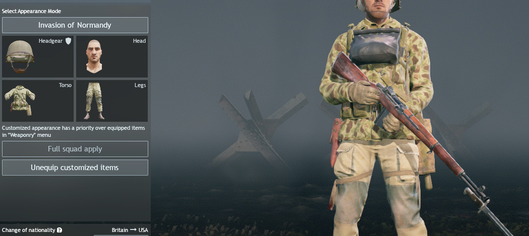 Test server clothing: One new Duck Hunter camouflage uniform without a ...